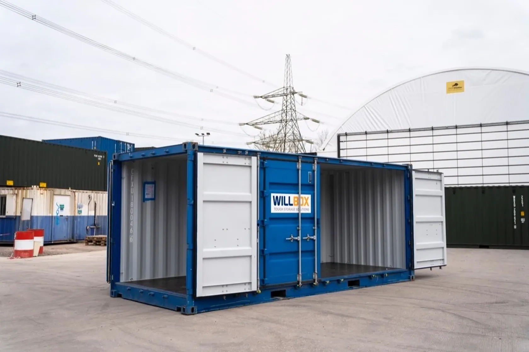 Open Side Shipping Container 20ft & 40ft - Hire & Sales