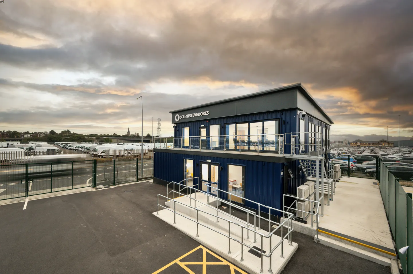 Shipping Containers Converted To Create New HQ Building