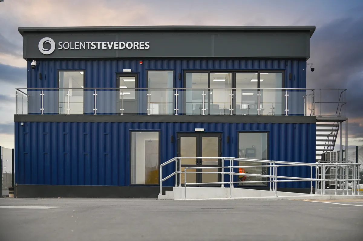 Shipping Containers Converted To Create New HQ Building
