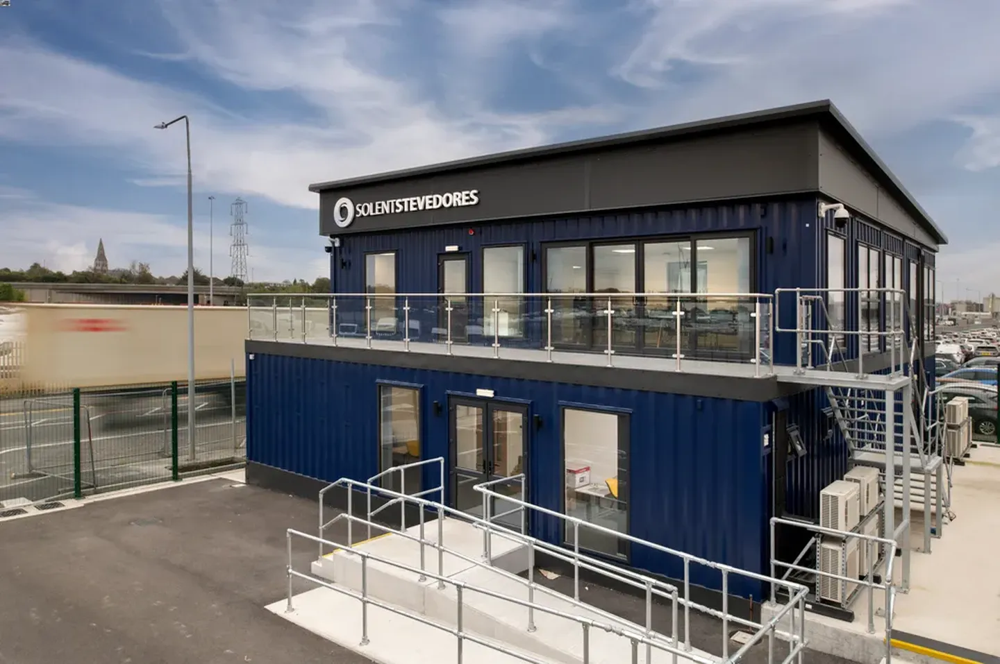 Converted Shipping Container Office