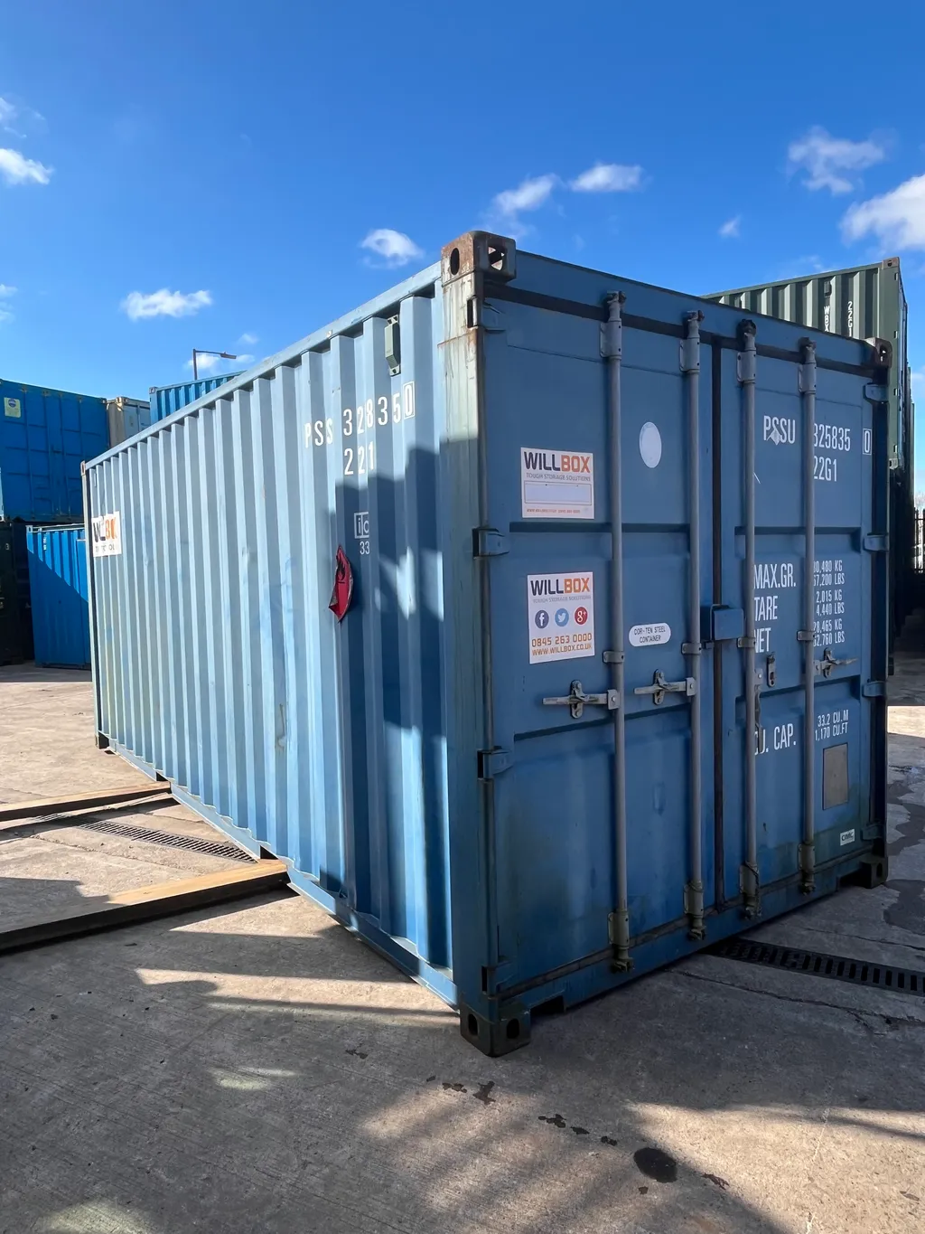 Quality Used Shipping Containers for Sale at Willbox