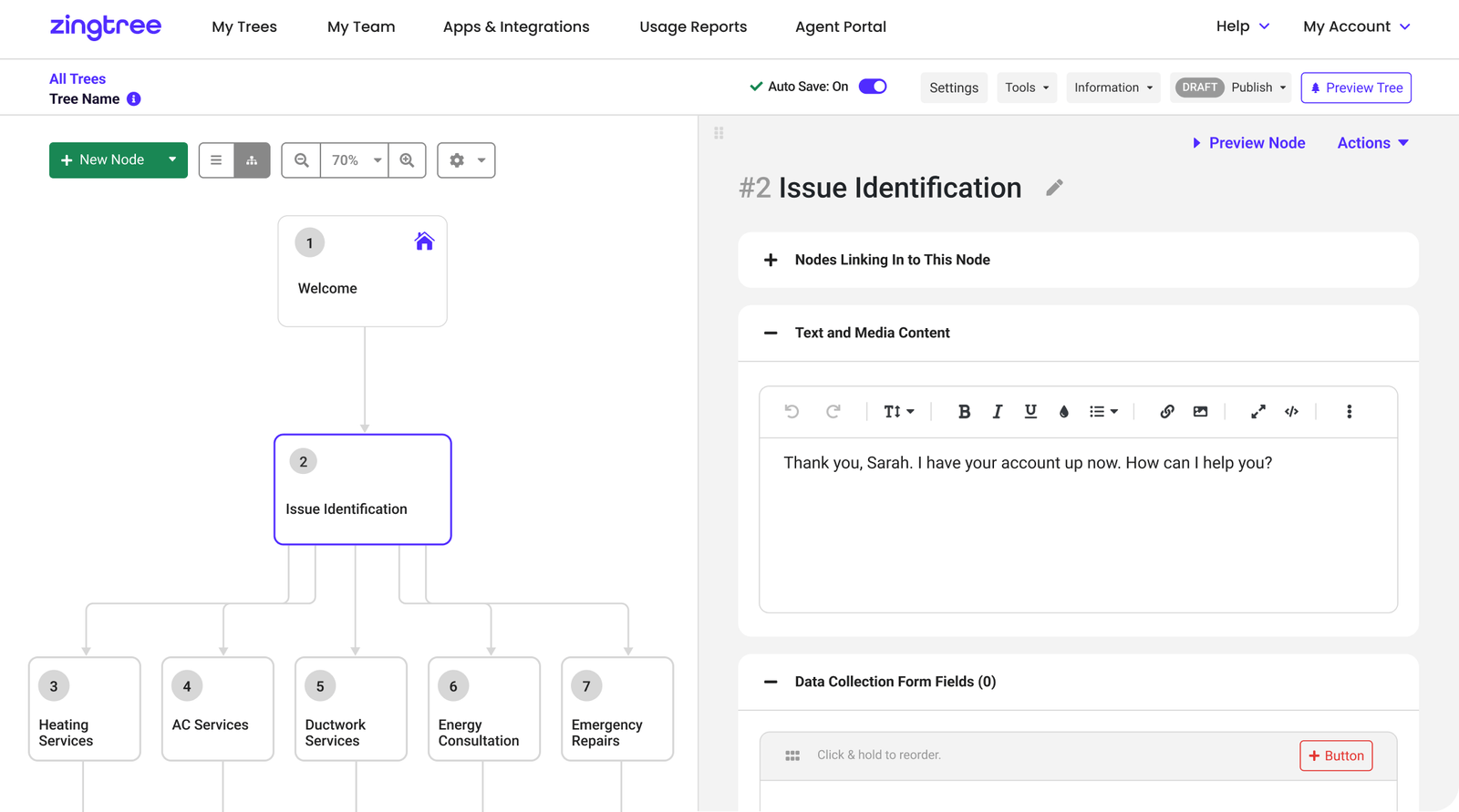 AI CX Workflow Platform for B2C Enterprises | Zingtree