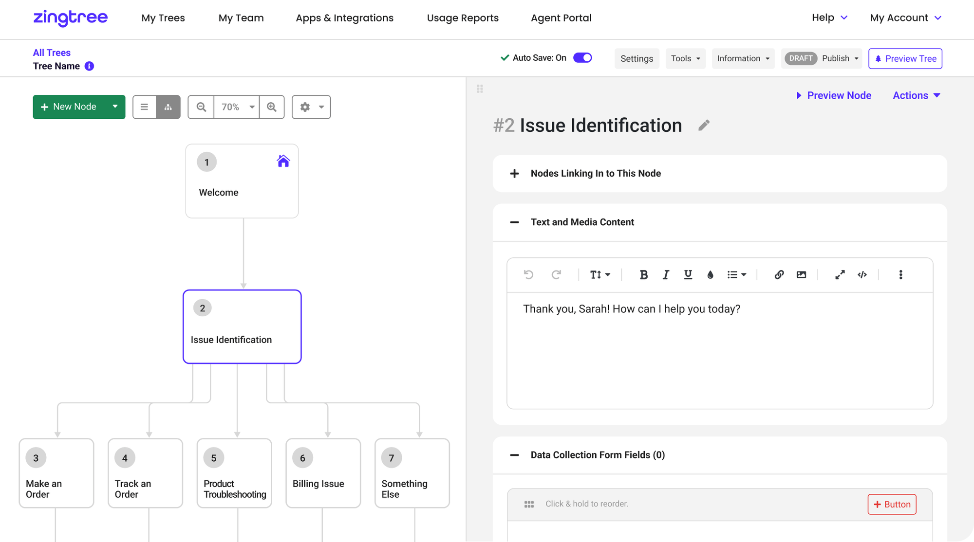 AI CX Workflow Platform for B2C Enterprises | Zingtree