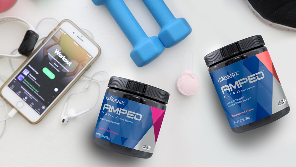 Published Clinical Study Finds AMPED Pre-Workout Products Improve ...