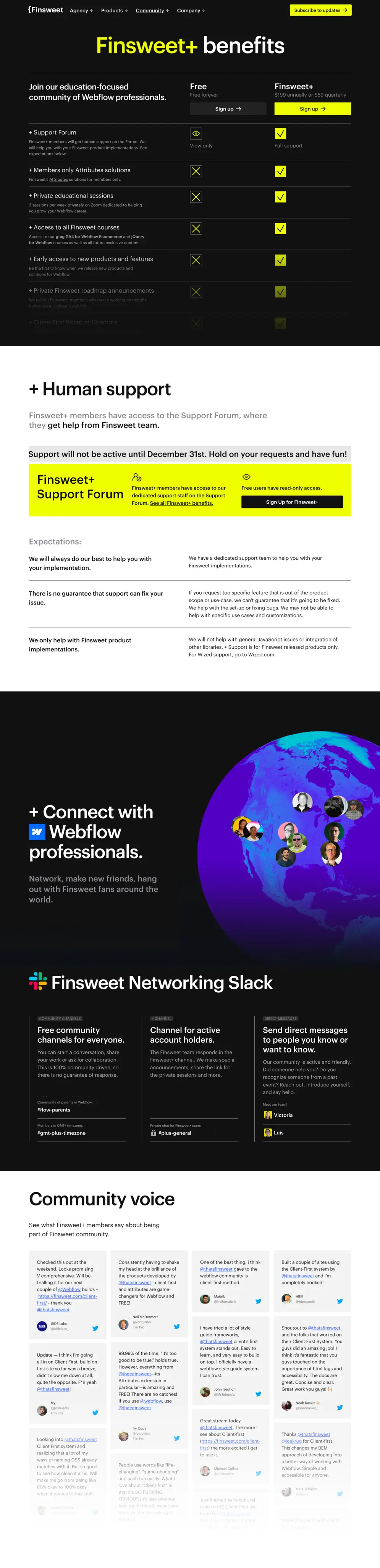 Finsweet | Made in Webflow by Sergey Stanchev