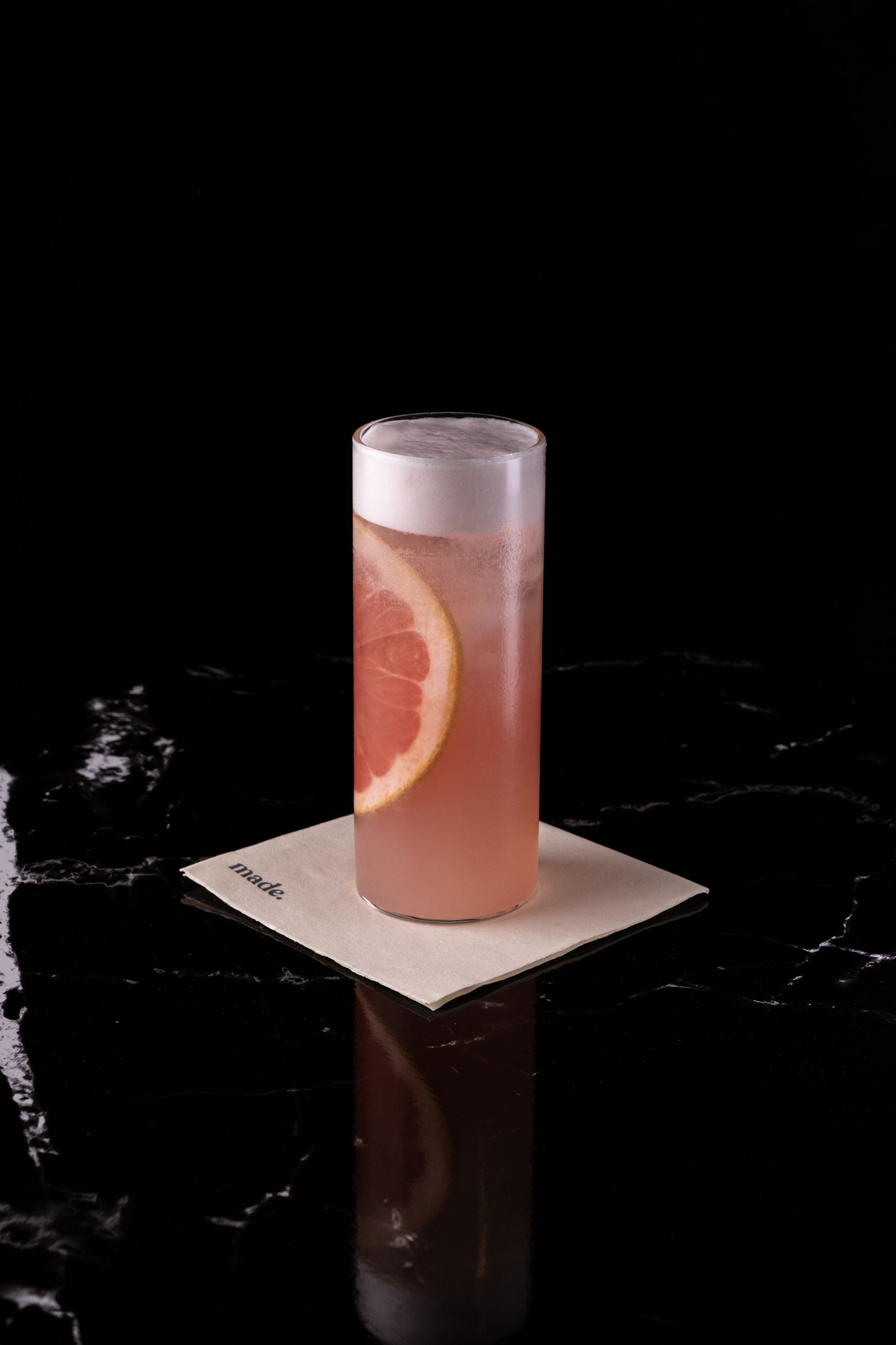 Grapefruit Gin Fizz Cocktail Recipe – Made Cocktails