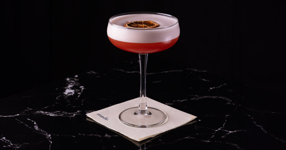 Negroni Sour Cocktail Recipe – Made Cocktails