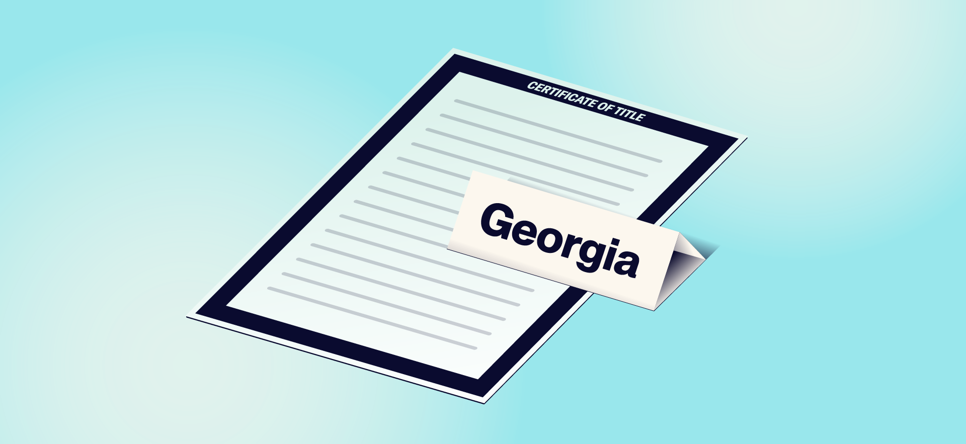 Georgia Car Titles - Yendo