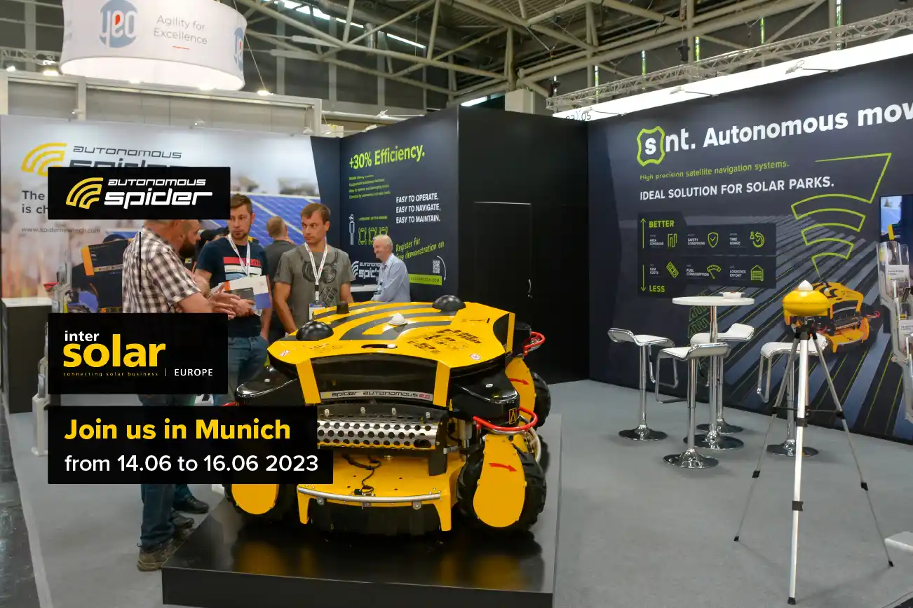 Spider Autonomous 2.0 at the Intersolar fair 2023