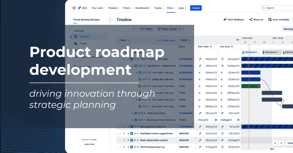 Product roadmap development: driving innovation through strategic planning | RST Software