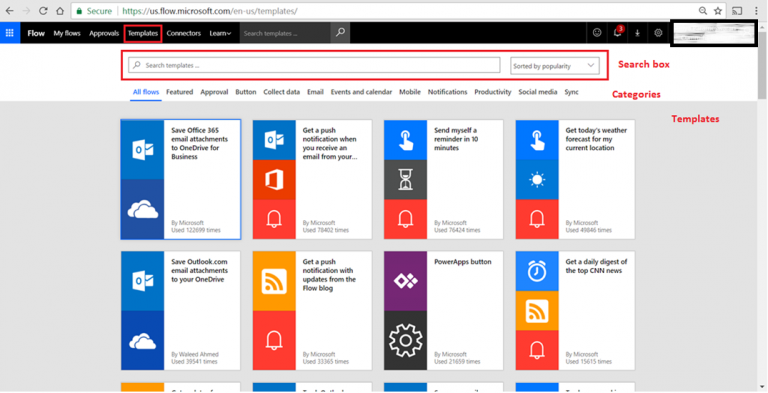 Flow integration with non-existing templates | SharePoint Designs