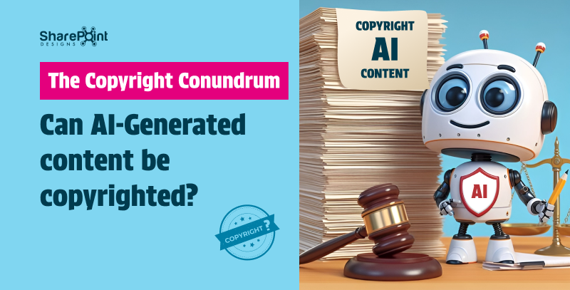 The Copyright Conundrum: Can AI-Generated Content be copyrighted?
