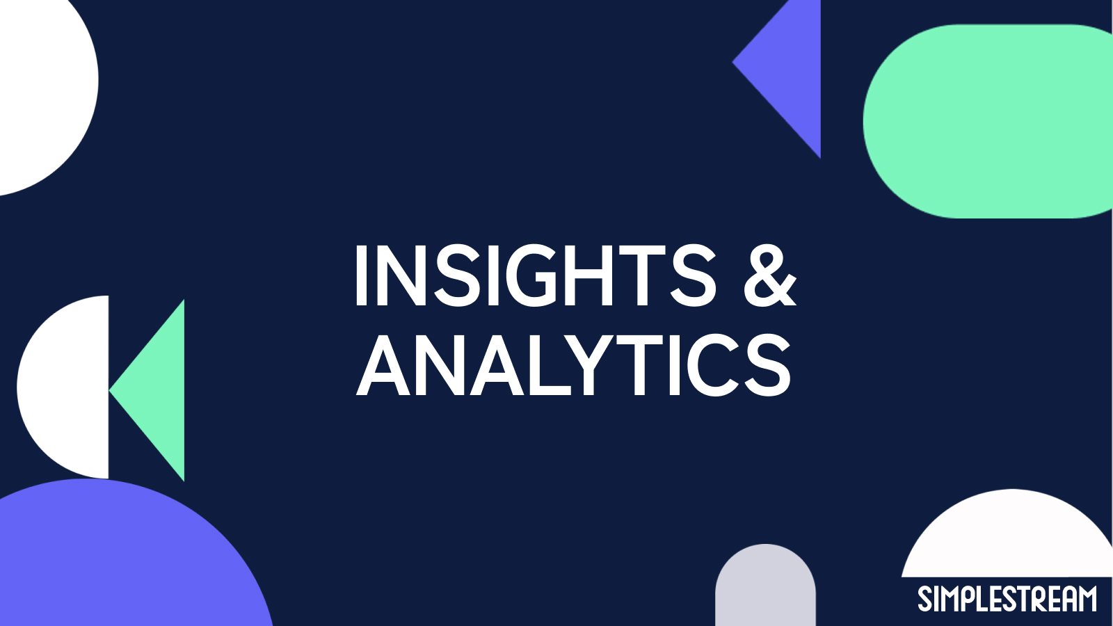 Insights And Analytics Services Simplestream