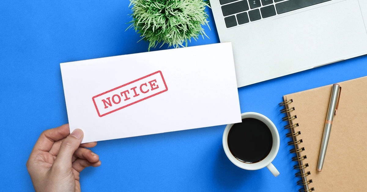 Government Notices – what do they mean? (IRS, CRA, etc.)