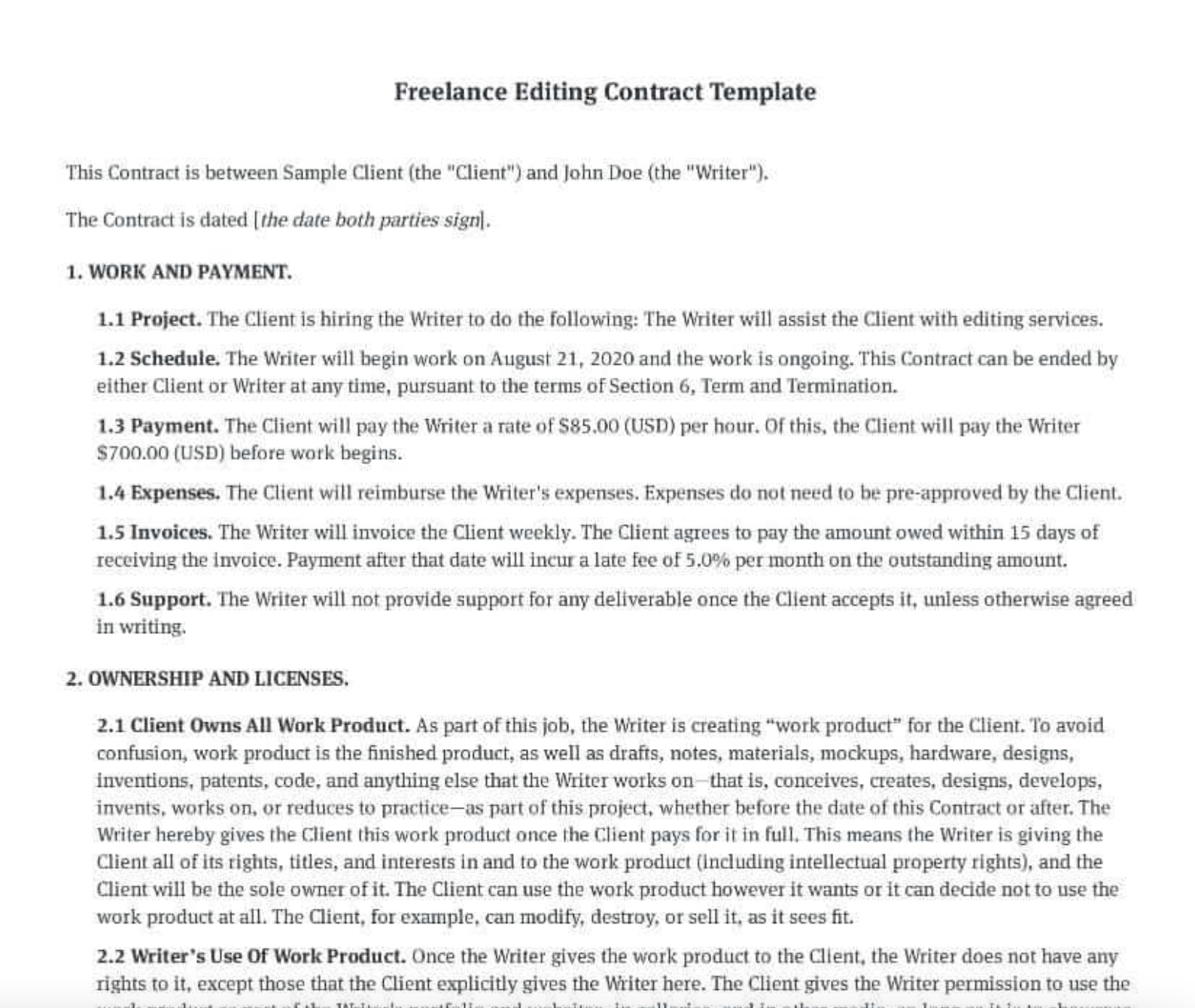 13 Things To Include In Every Freelance Editing Contract 13 Things To Include In Every Freelance Editing Contract