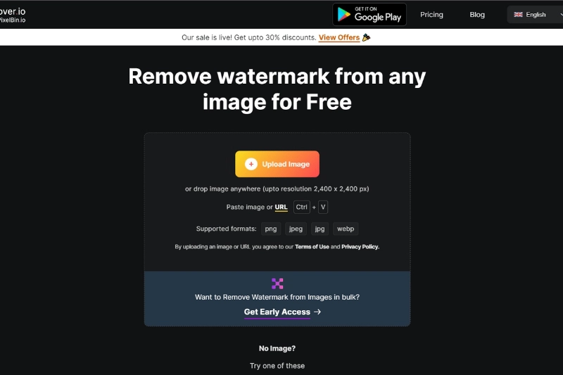 What is a watermark, and how can it harm the image quality?
