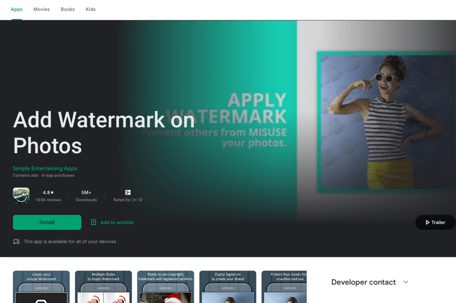 Add Digital Watermarks to Photos and Other files