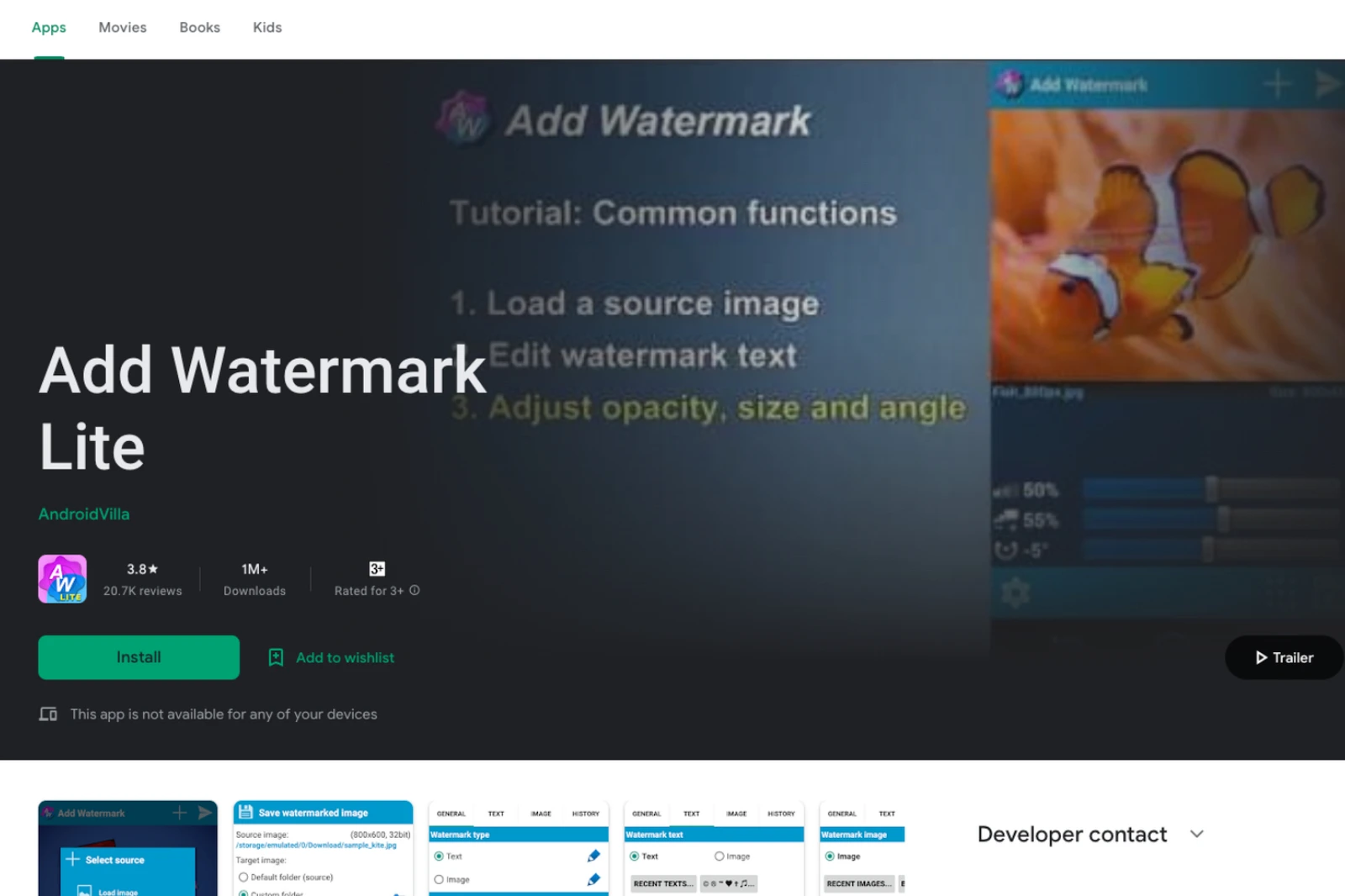 Add Digital Watermarks to Photos and Other files