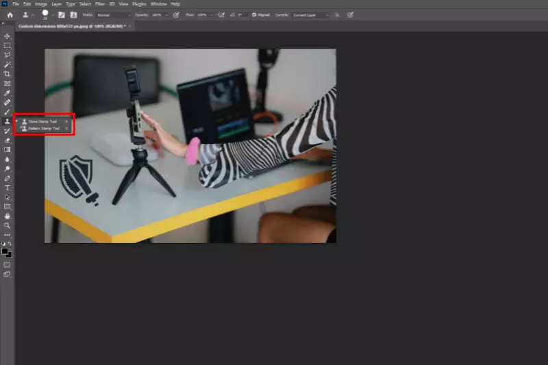 How to Remove the Watermark from Photoshop Images?