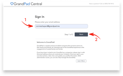 GrandPad | Simple Tablet Setup