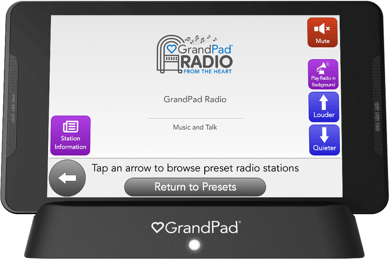 GrandPad Radio App