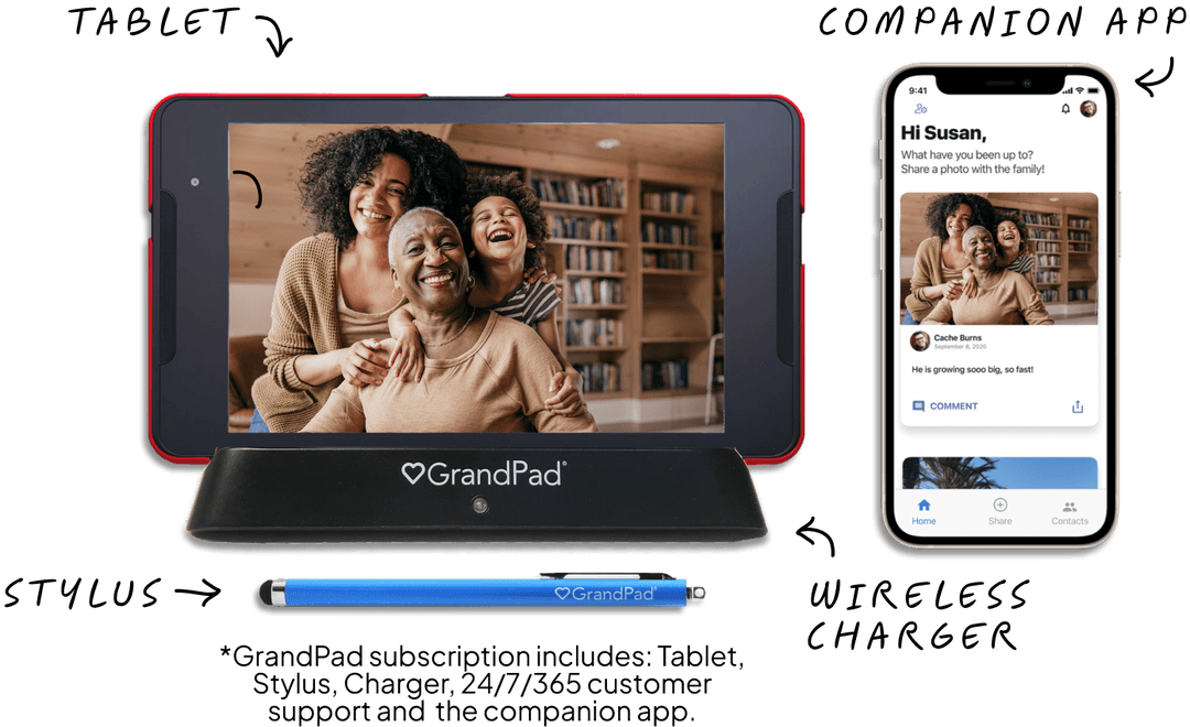 Bring families together with GrandPad