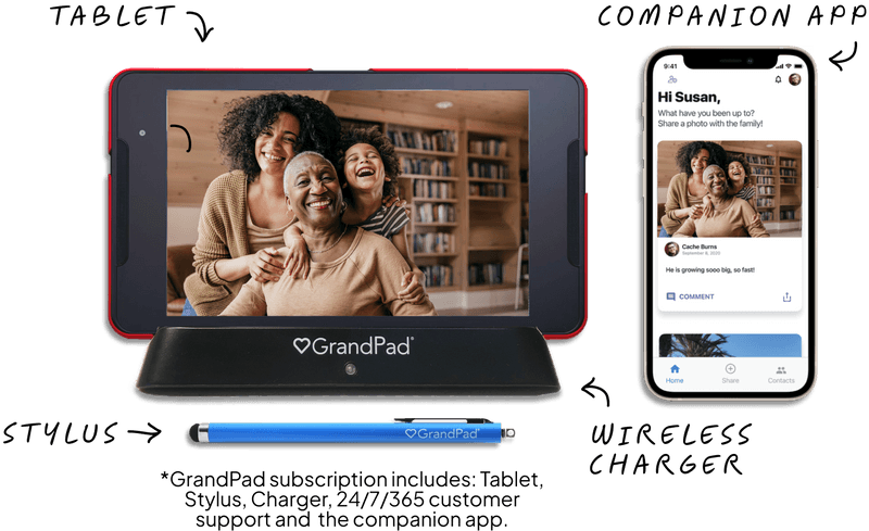 Bring families together with GrandPad