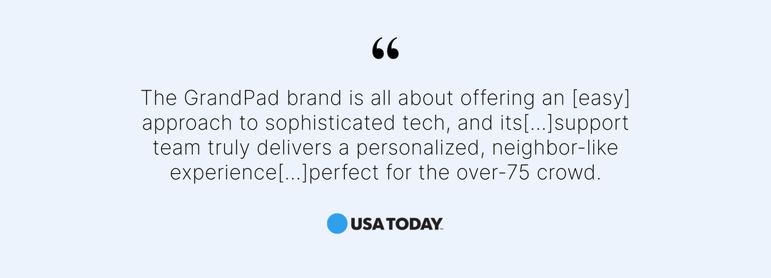 Bring families together with GrandPad