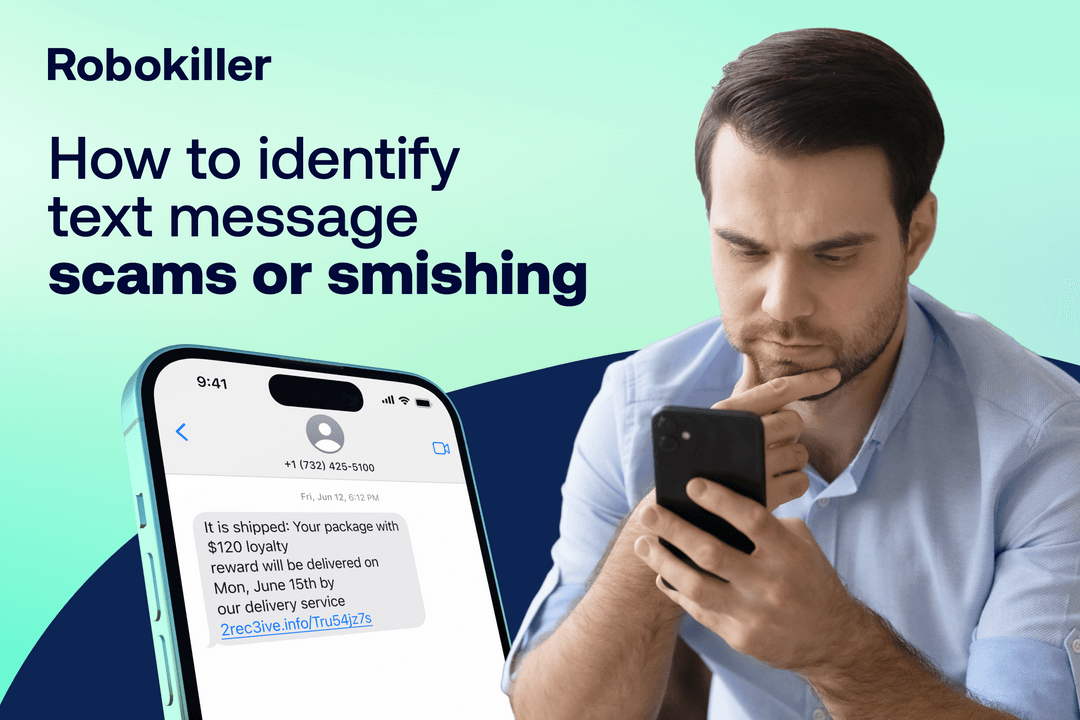 How to identify text message scams or smishing | Robokiller Blog