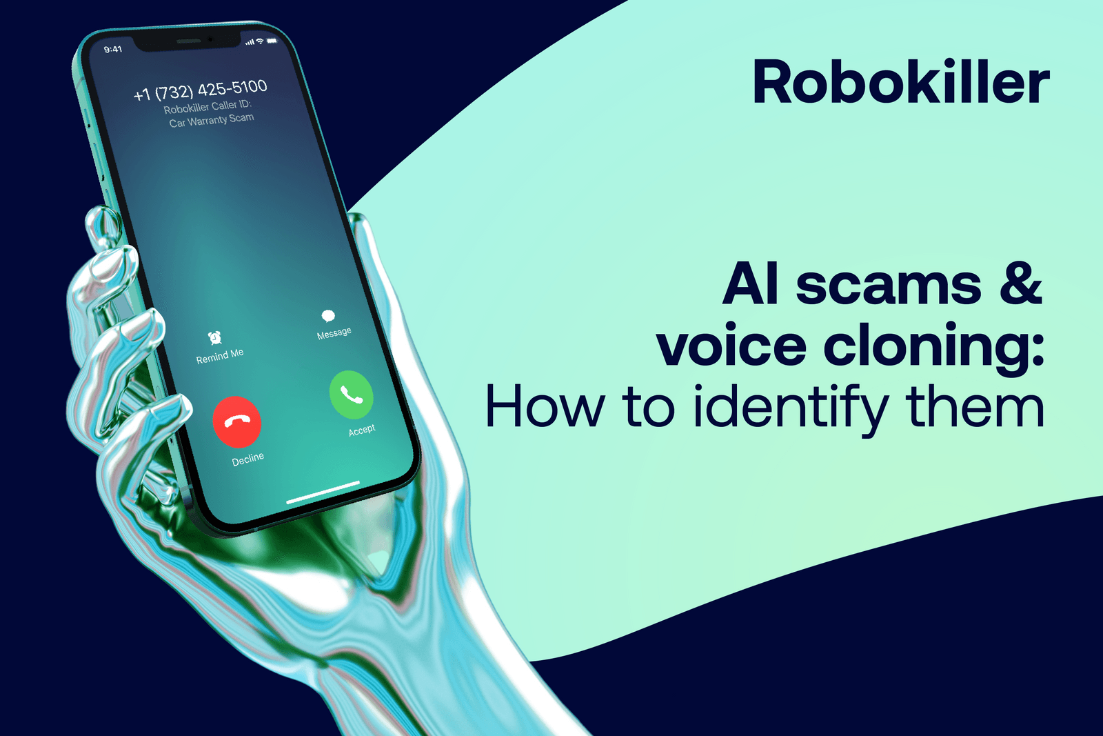 AI scams & voice cloning: How to identify them | Robokiller Blog