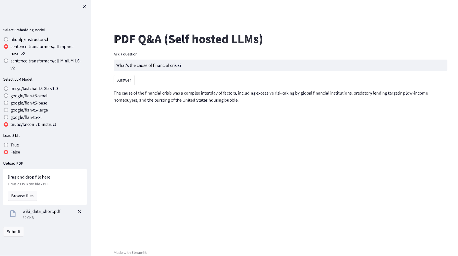 Building a PDF Knowledge Bot With Open-Source LLMs - A Step-by-Step Guide | Shakudo