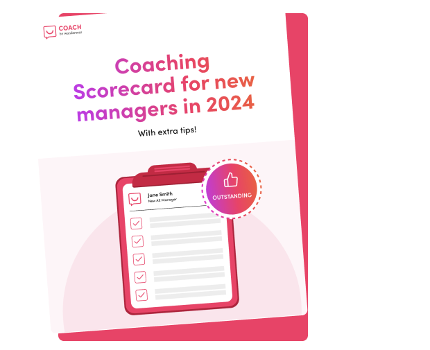 Coaching Scorecard for new managers in 2024