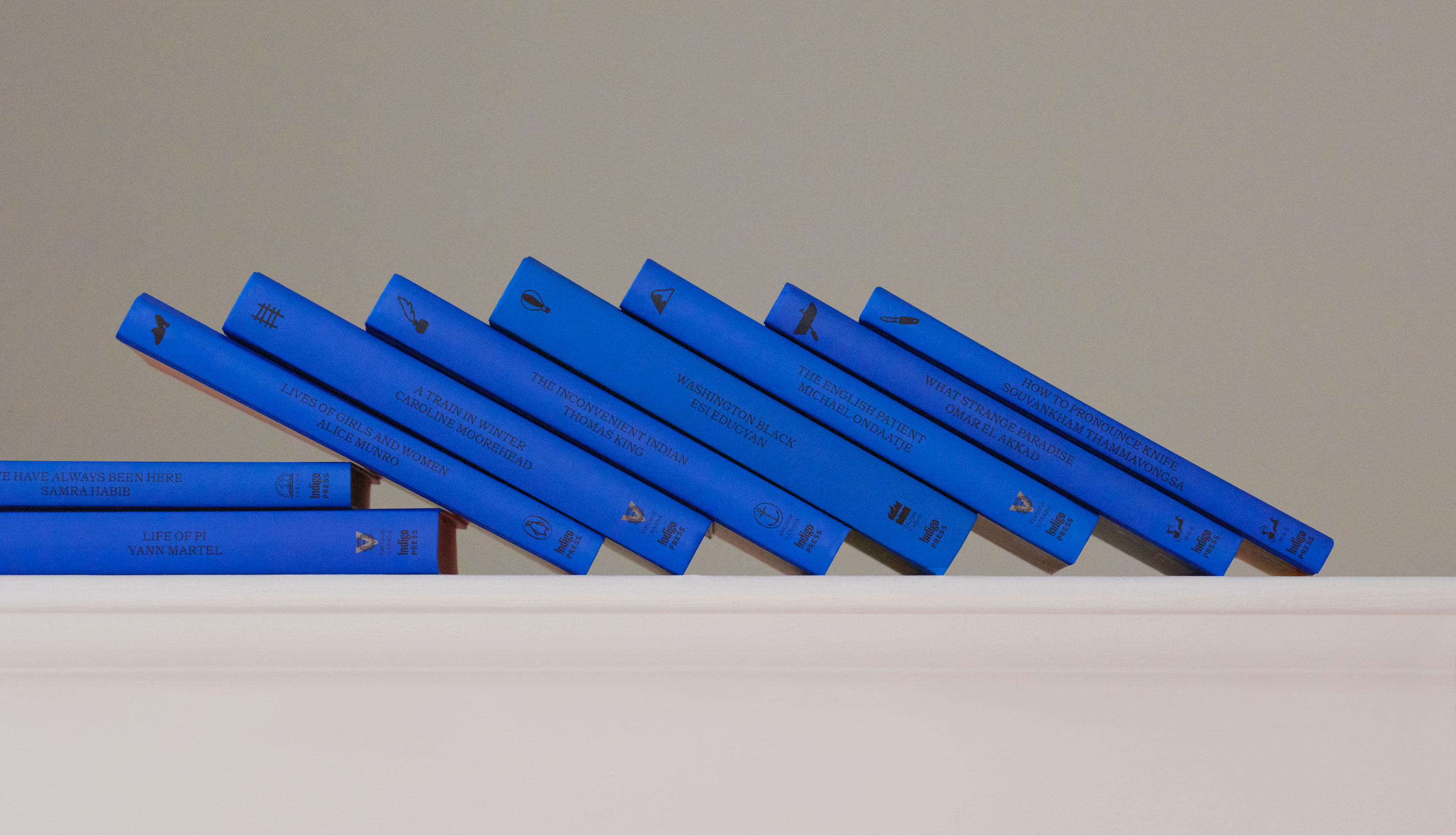 Indigo “25 Books” — Wedge