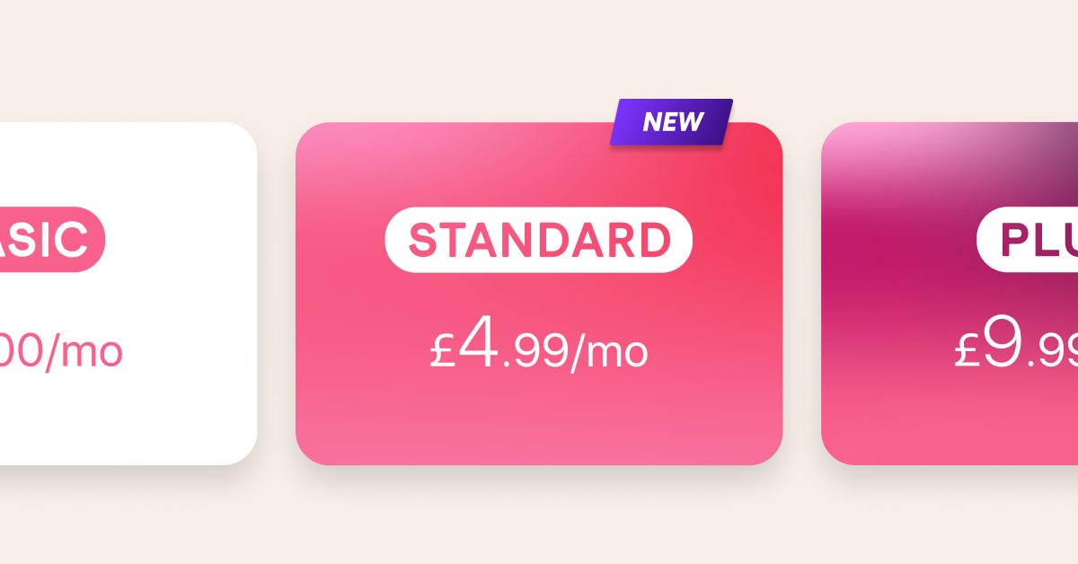 Introducing our new subscription plans