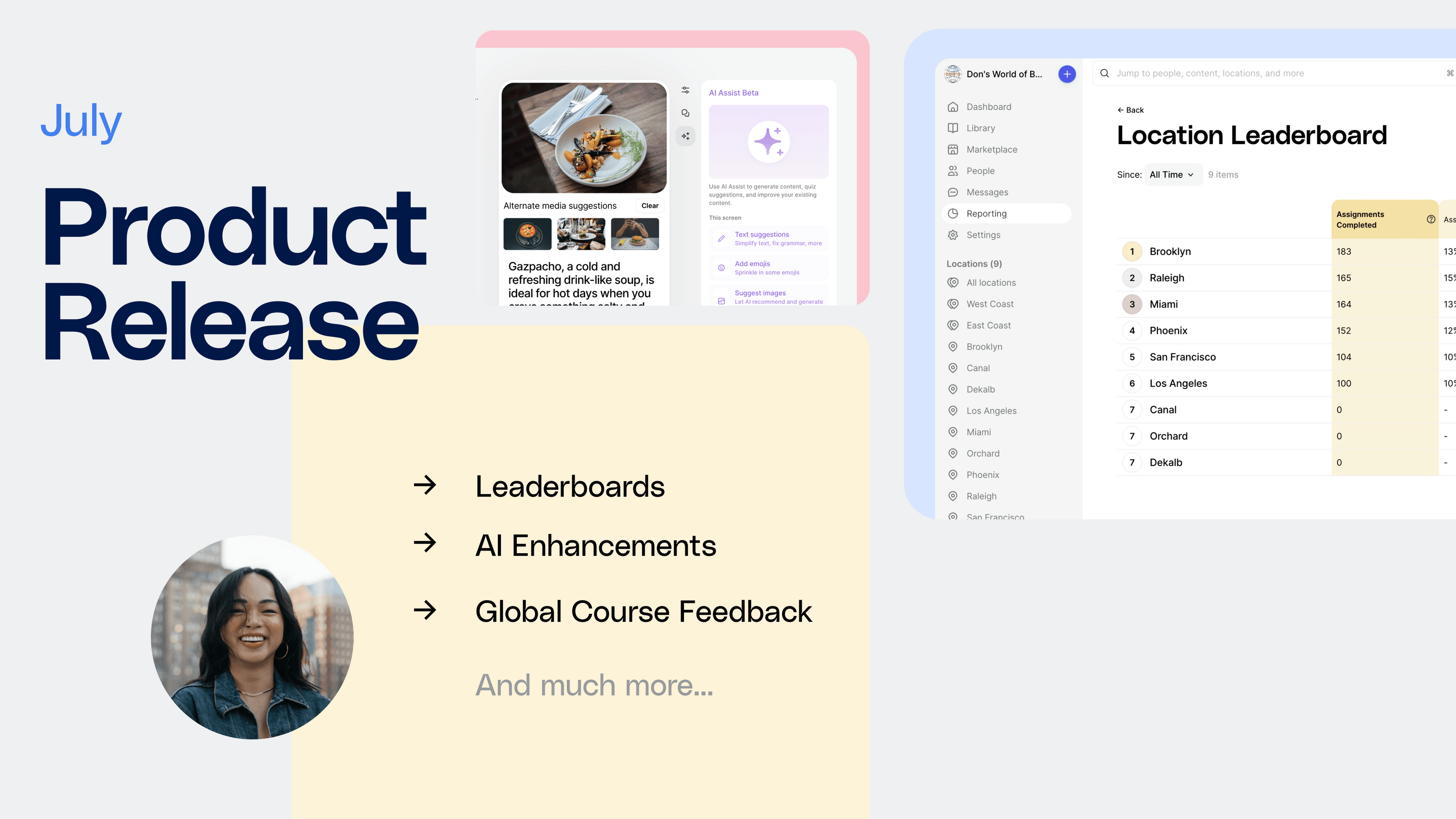 July Product Recap → Opus Digest