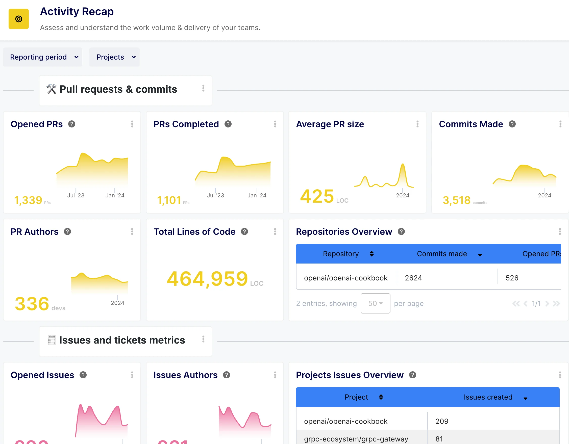Elevate Your Development with the Activity Recap Dashboard