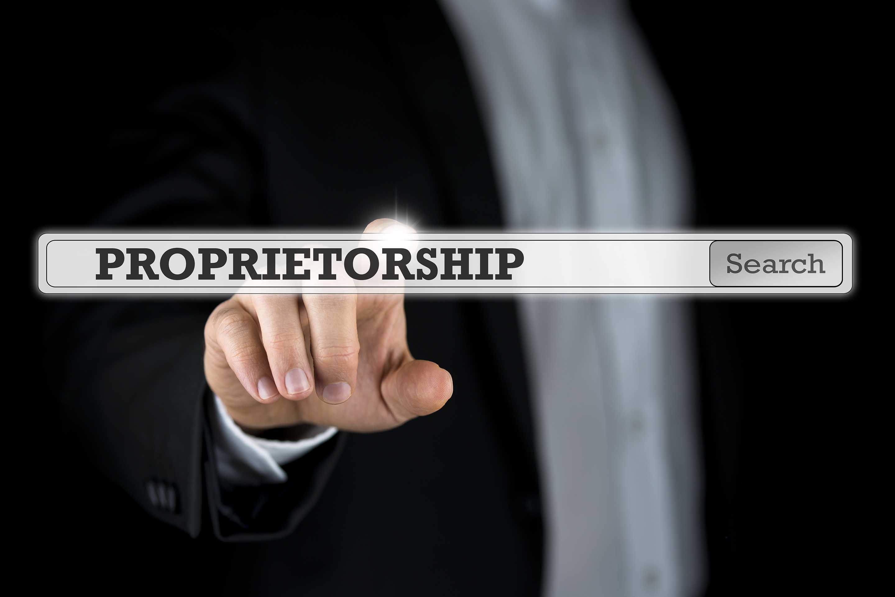 What is a sole proprietorship business?