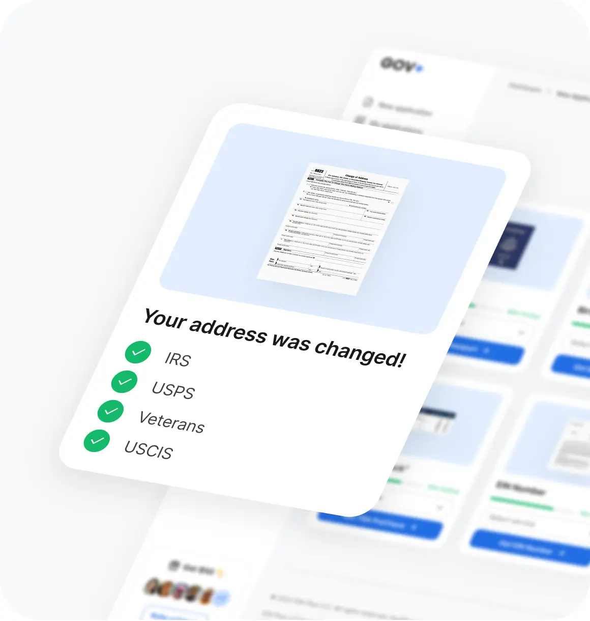 Change of Address Online for Home or Business Mailing | GOV+