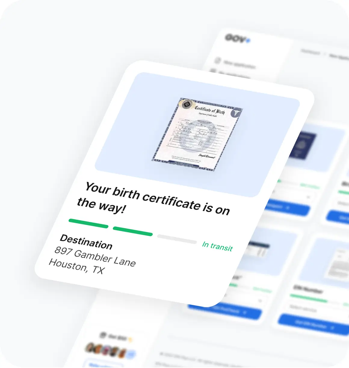 Birth Certificate & Replacement Online in the US | GOV+