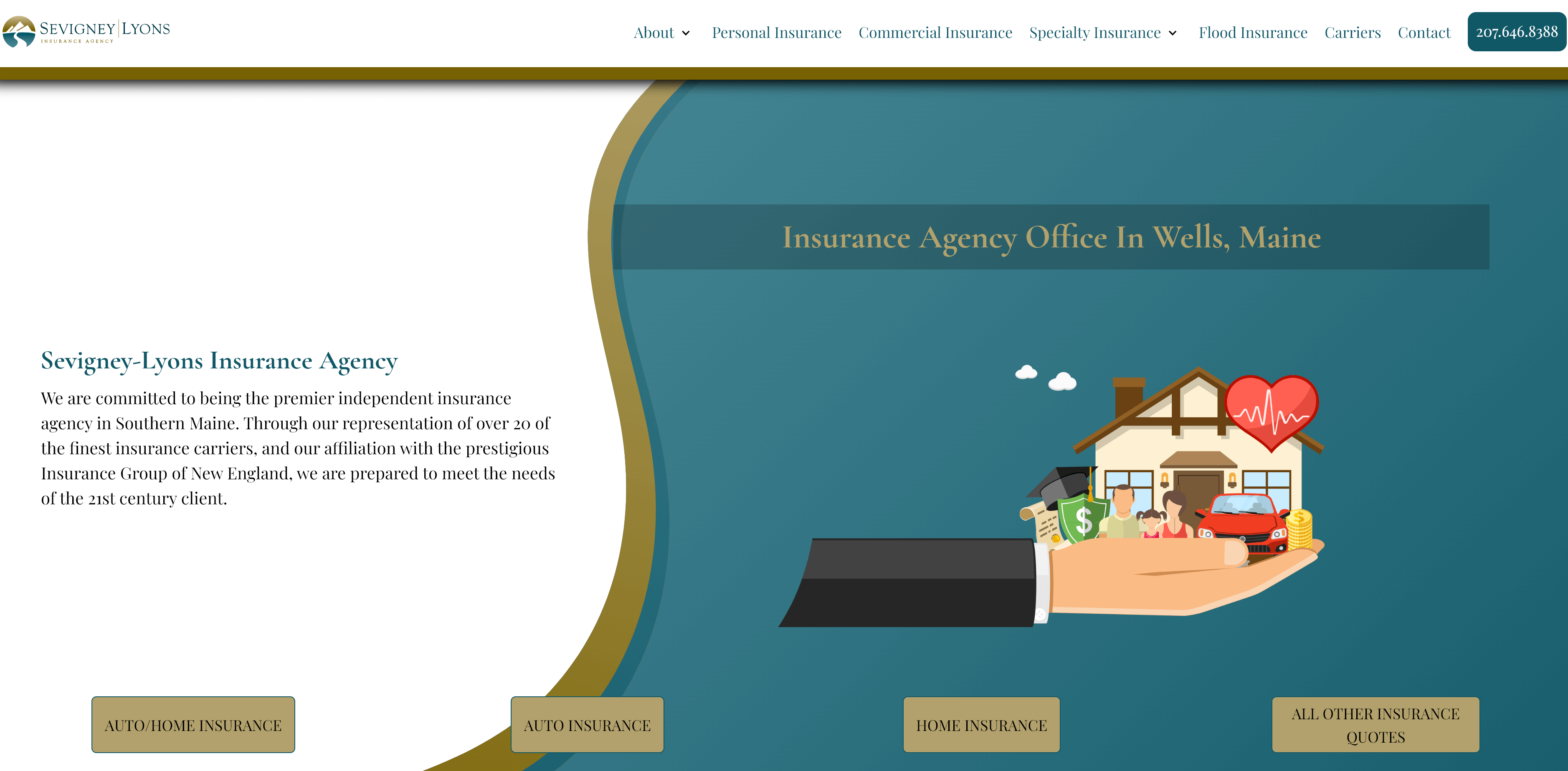 Sevigney-Lyons Insurance Privacy Policy | Wells Maine