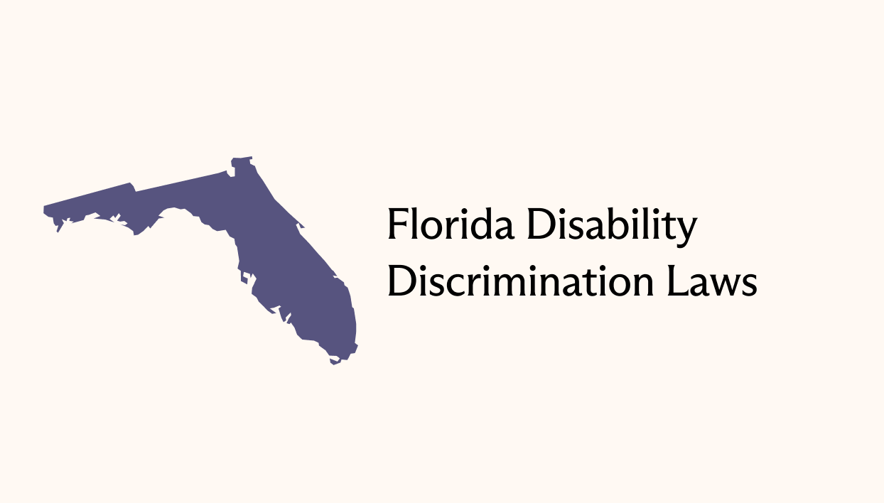 Florida Disability Discrimination Laws | Disclo Resource