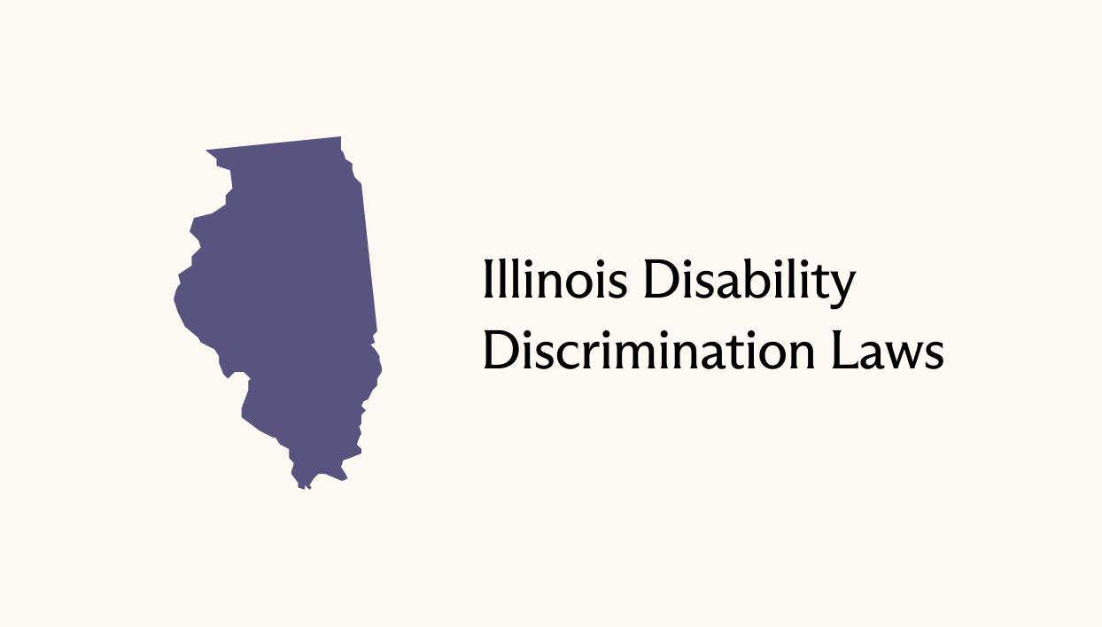 Illinois Disability Discrimination Laws | Disclo Resource