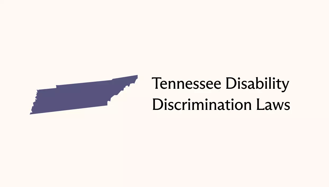 Tennessee Disability Discrimination Laws | Disclo Resource