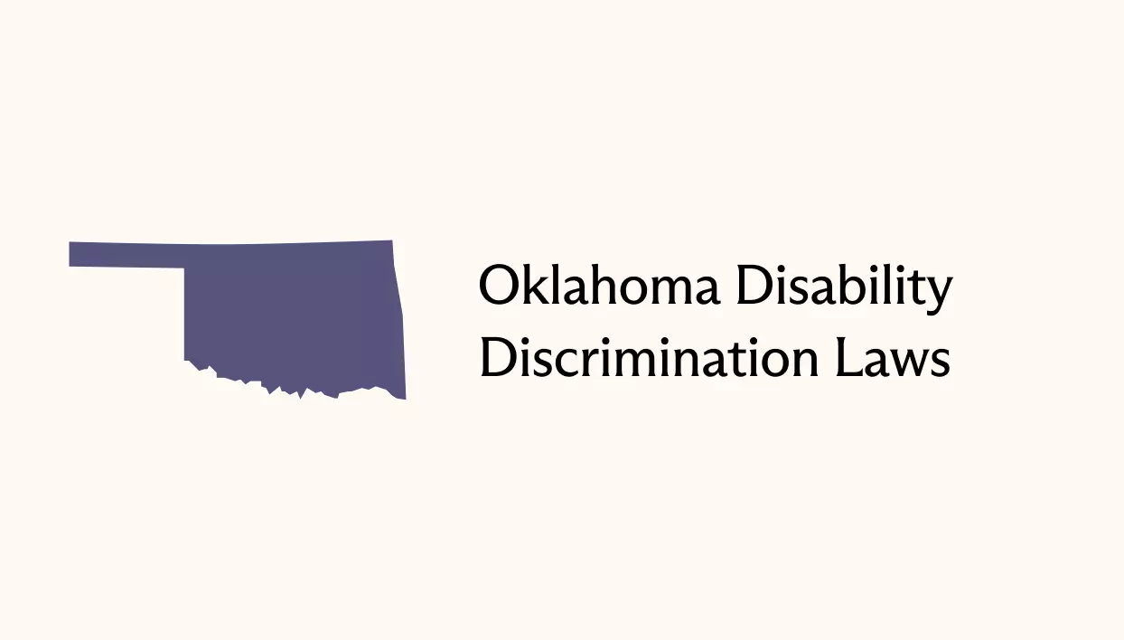 Oklahoma Disability Discrimination Laws | Disclo Resource