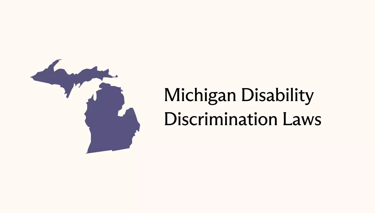 Michigan Disability Discrimination Laws | Disclo Resource