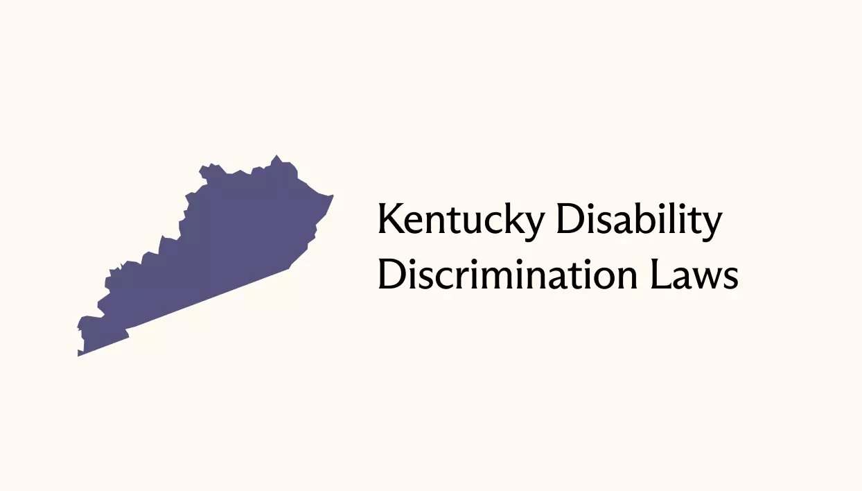 Kentucky Disability Discrimination Laws | Disclo Resource