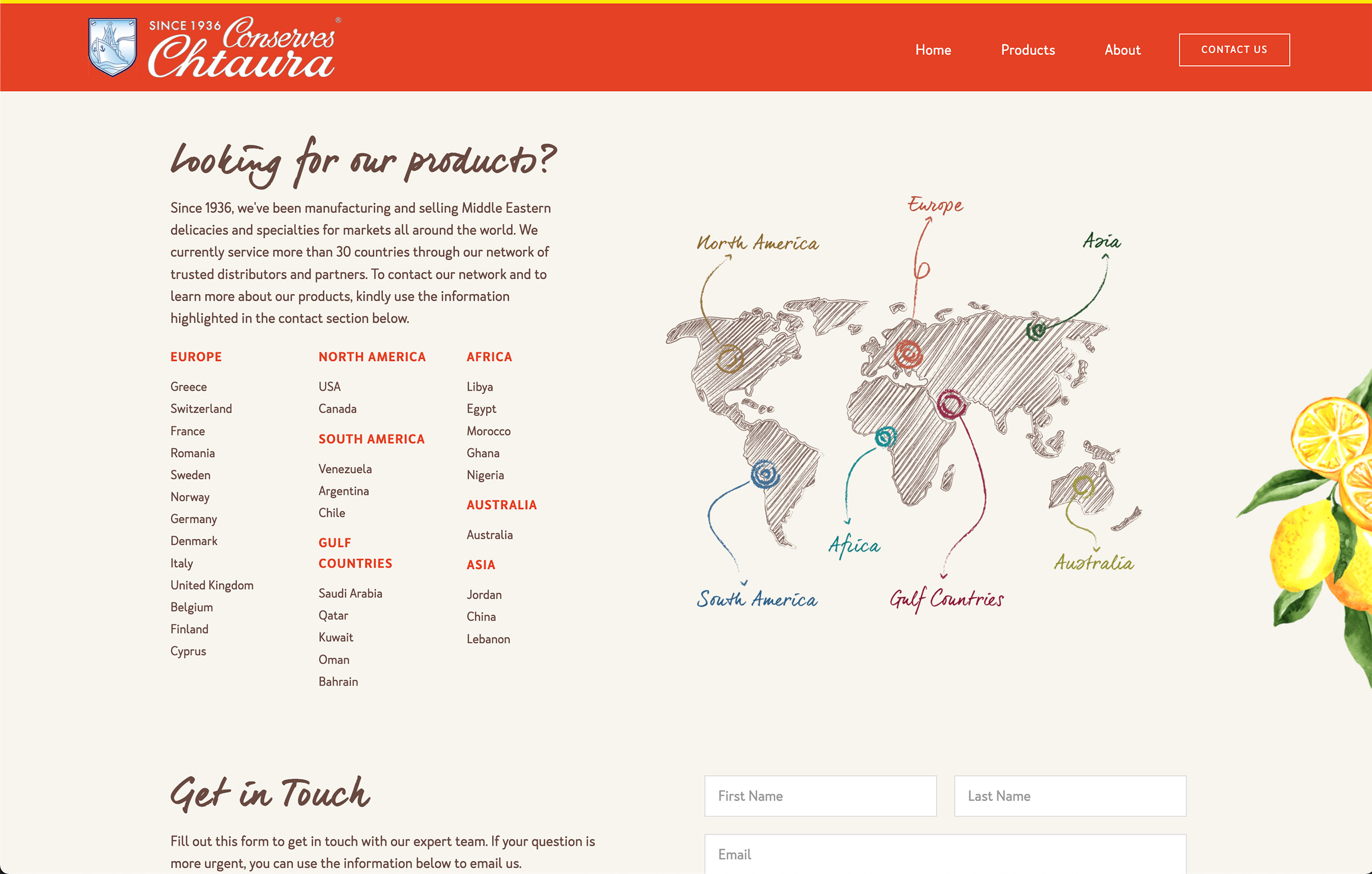 Contact Conserves Modernes Chtaura