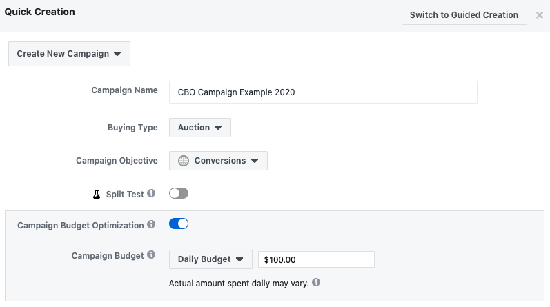 Facebook Campaign Budget Optimization [CBO]: The Ultimate Guide 2020