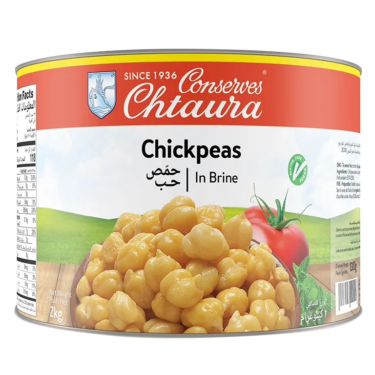 Conserves Modernes Chtaura: Chickpeas