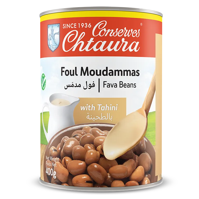 Conserves Modernes Chtaura: Foul Moudammas - Tahini
